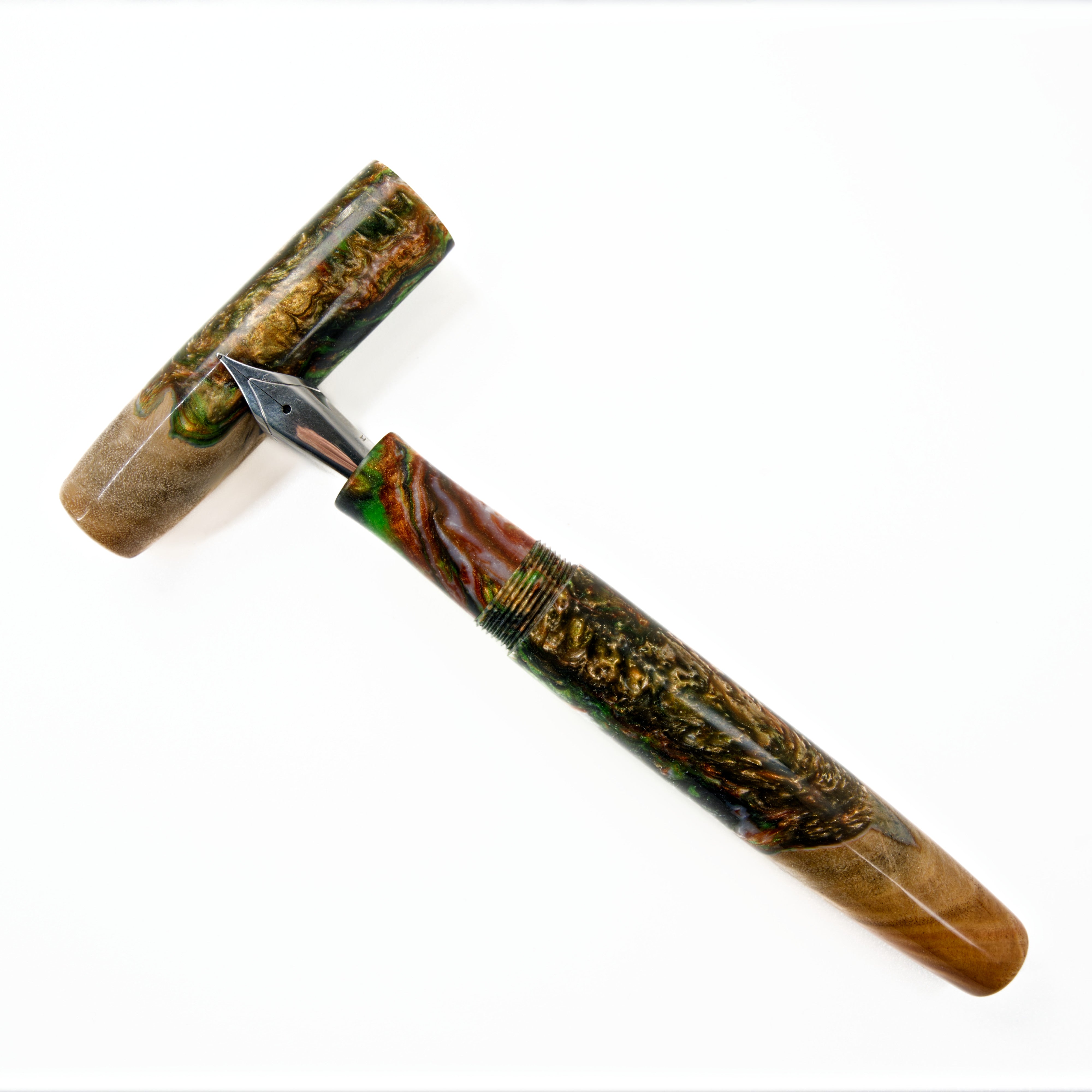 Custom order for Simon, look of Autumn – Silverburl Pens